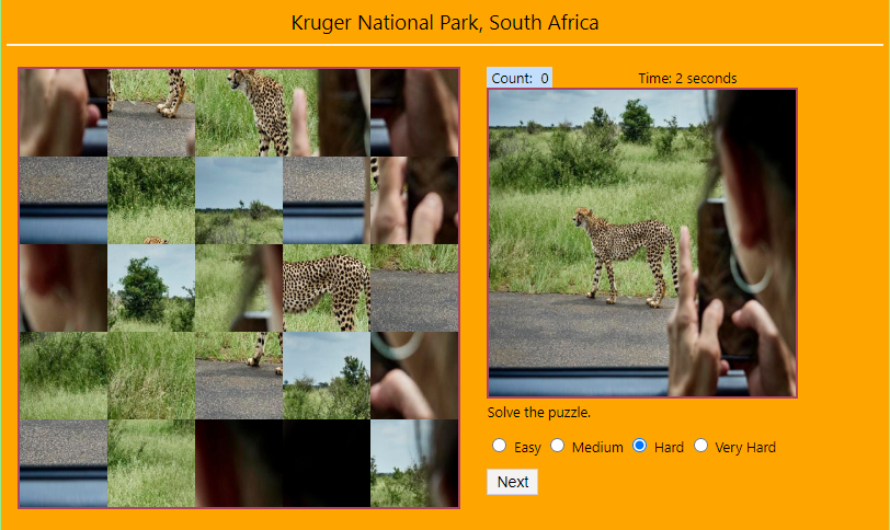 Image Puzzle Game In Javascript Free Source Code Sourcecodester